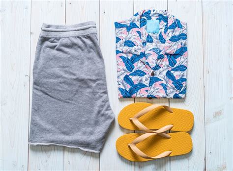 Premium Photo Mens Casual Outfits Of Traveler Summer Holiday