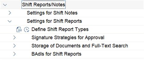 Using Shift Note And Shift Reports Features In Sap Sap Community