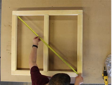 building wooden window frames