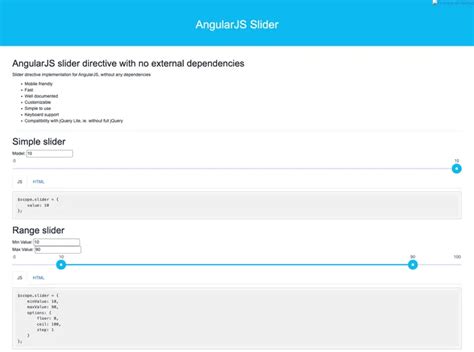 Angularjs Slider By Angular Slider A Angular Template Built At Lightspeed