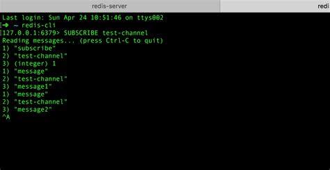 Redis之发布与订阅publishsubscribe模式