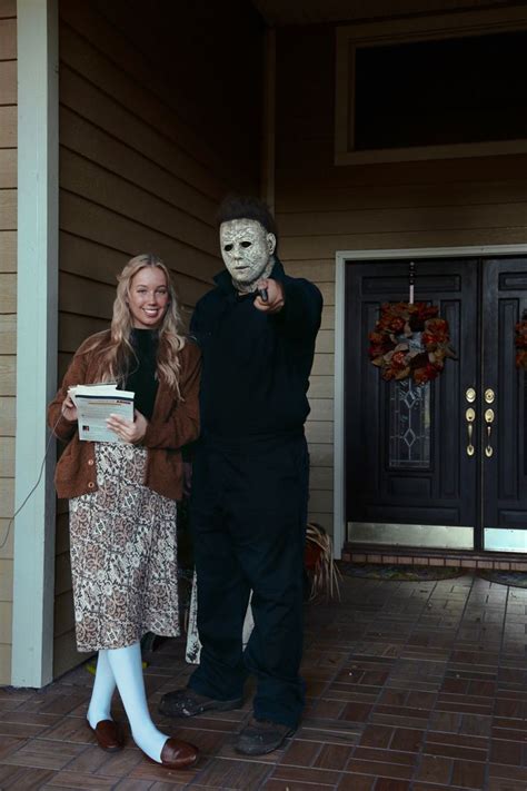 Michael And Laurie Halloween Michaelmyers Michael Myers Halloween Costume Michael Myers
