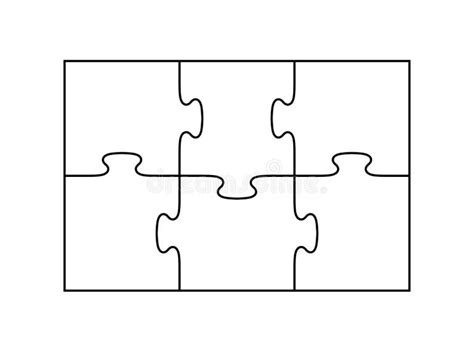 Puzzle Grid Template Layout Of Thinking Mosaic Game With 6 Details Puzzle Grid Template Layout Of Thinking Mosaic Game With 6 Details