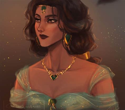 Princess Jasmine Character Portraits Six Of Crows Disney Art