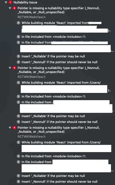 Compile Error On Xcode Beta Issue Facebook React Native