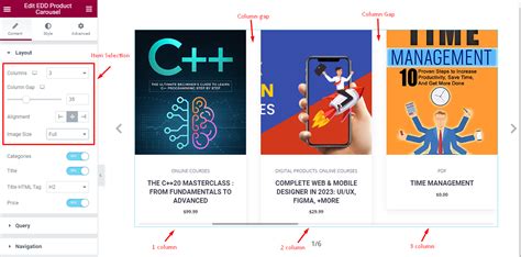 How To Use EDD Product Carousel Widget
