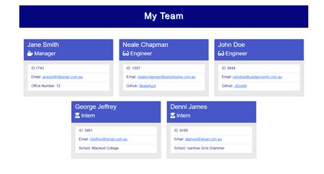 Github Nealeaustteam Profile Generator