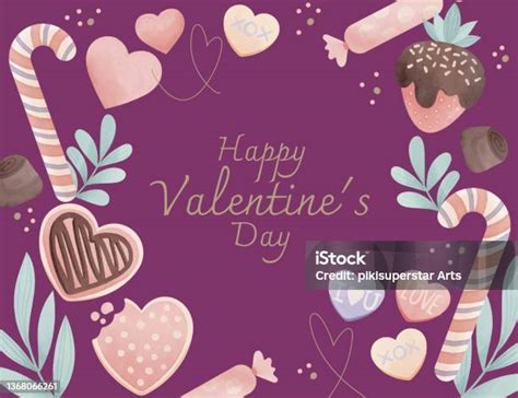수채화 발렌타인 데이 배경 디자인 벡터 일러스트 디자인 벡터 일러스트 2월에 대한 스톡 벡터 아트 및 기타 이미지 2월 거룹 공휴일 Istock