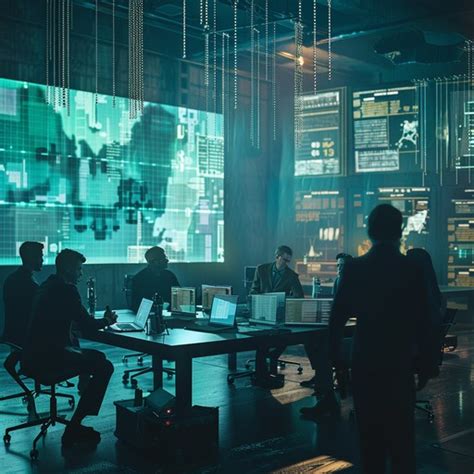 Free Cybersecurity Monitoring Center Image Download At Stockcake