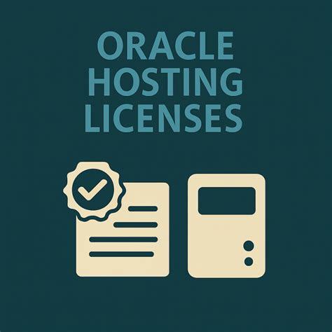 Oracle Proprietary Application Hosting Pah License Model