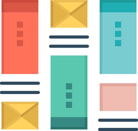 Wire Framing Sketching Wireframe Idea Flat Color Icon Vector Icon Banner Template 17966195