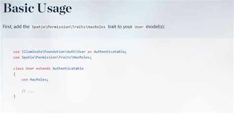 the given role or permission should use guard `` instead of `web
