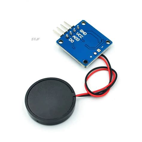 Custom Piezoelectric Shock Tap Sensor Vibration Switch Module Piezoele Lonten Tech