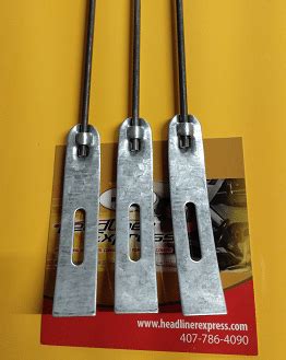 Metal Bows Brackets Headliner Hardware Replacement Kit Headliner Express