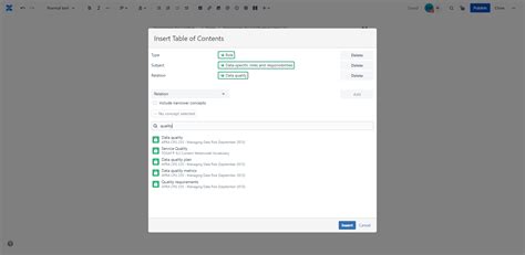 Taxonomies For Confluence