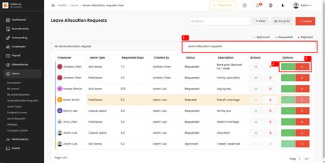 How To Manage Leave Allocation Requests In Horilla Hr Software Blogs Free Hrms Horilla