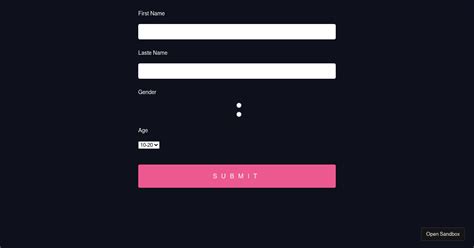 React Hook Form Apply Validation Forked Codesandbox