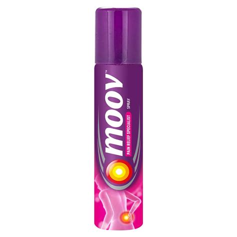 MOOV Spray (Мув спрей) - аюрведический спрей от боли в мышцах и ...
