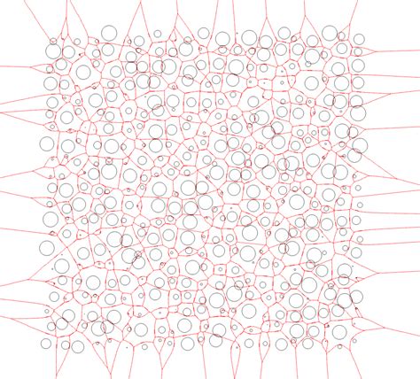 C Cgal 2d Apollonius Diagram For Weighted Voronoi How To Generate And Get The Faces And