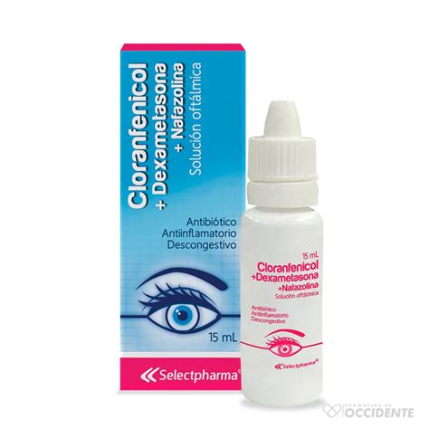 Cloranfenicol Dexametasona Nafazolina Solucion Oftalmica 15ml