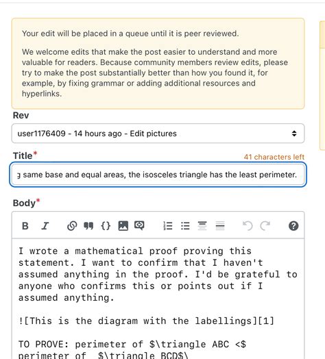 If My Suggested Edit Is Canceled There Should Not Be A Notice Saying My Edit Is Rejected Meta