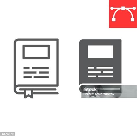 책 라인 과 글리프 아이콘 학교 및 교육 책 기호 벡터 그래픽 편집 스트로크 선형 아이콘 Eps 10 0명에 대한 스톡 벡터 아트 및 기타 이미지 Istock