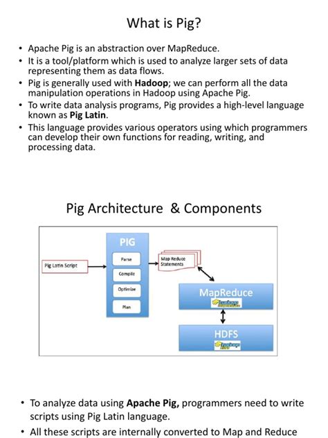 Unit Iv Pig Pdf Pdf Apache Hadoop Information Technology Management