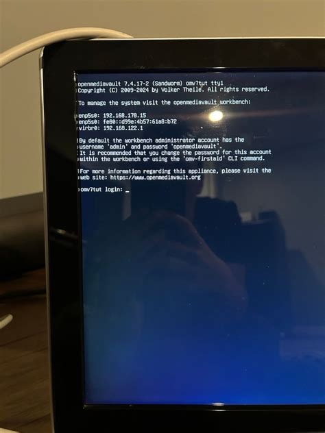 Cant Access My Server After Setup General Openmediavault