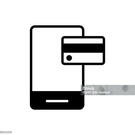 모바일 결제 아이콘 디지털 지갑 Nfc Qr 코드 및 온라인 거래 기호 Brand Name Mobile Payment에 대한 스톡 벡터 아트 및 기타 이미지 Brand