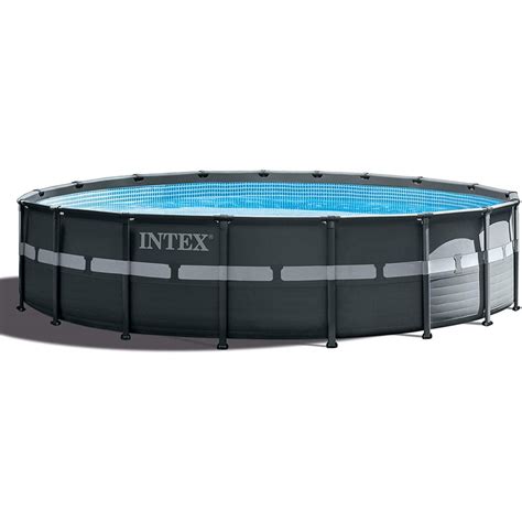Intex 18ft X 52in Ultra Xtr Steel Frame Round Above Ground