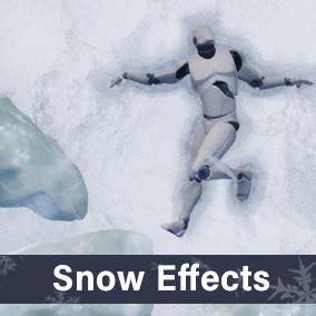 Snow Effects Unreal Engine Asset