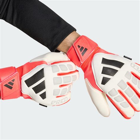 Adidas Predator Goalkeeper Glove Match Fingersave White Free