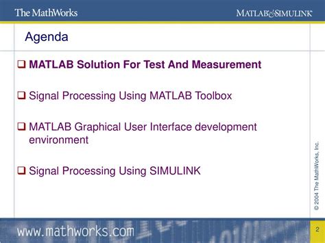 Ppt Matlab Solution For Data Acquisition And Signal Processing Powerpoint Presentation Id