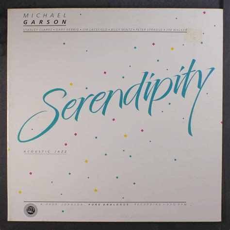 Serendipity Garson Mike Amazonfr Cd Et Vinyles