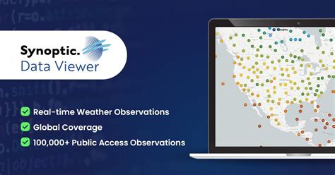 introducing synoptic data viewer synoptic data a public benefit