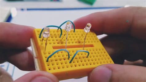 Como Hacer Un Circuito Paralelo Con Leds En Protoboard F Cil Y R Pido