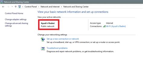 Network Location Public Or Private What Does It Mean