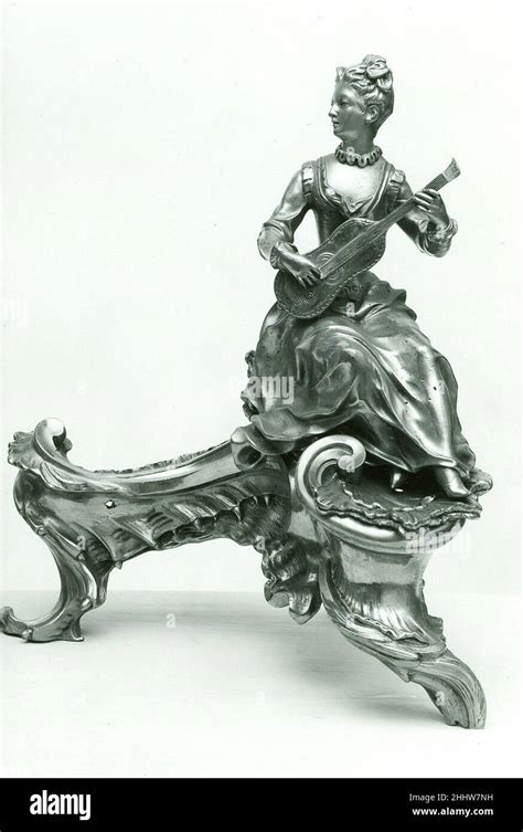 Chenet second half of 19th century French, Paris. Chenet 461375 Stock ...