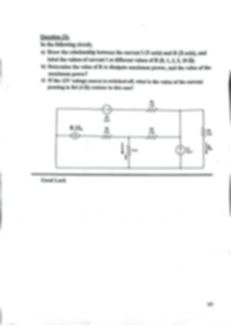 Solution Electrical Circuits 1 Midterm Exam Studypool Solution Electrical Circuits 1 Midterm Exam Studypool