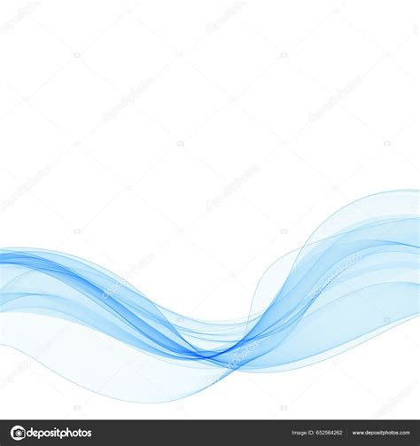 Abstract Blue Wave Graphics Presentation Template Stock Vector By MaksimTomko Gmail