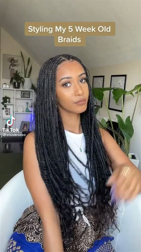 Box Braid Hairstyles In 2025 Box Braids Hairstyles For Black Women