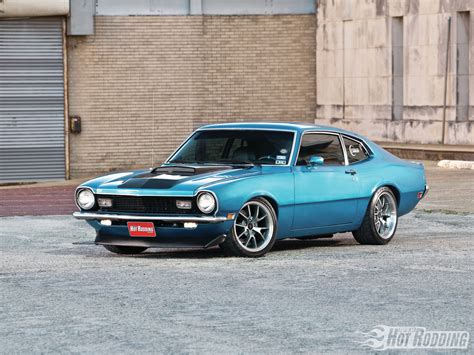 1972 Ford Maverick Some Kinda Blue Hot Rod Network