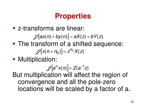 PPT The Z Transform PowerPoint Presentation Free Download ID 229945
