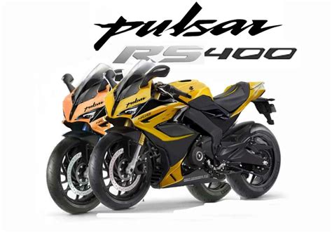 bajaj pulsar rs400 looks smashing in new illustration car blog india