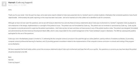 Responds To Questions Around Controversial Test In Barbados