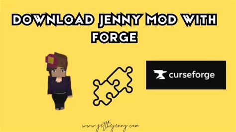 Download Jenny Mod For Minecraft With Curseforge
