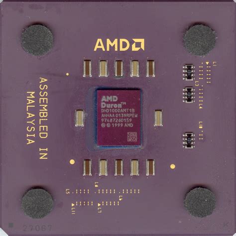 AMD Duron Hardware Museum AMD Duron Hardware Museum