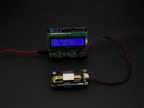 Interfacing Gravity Infrared Co2 Sensor With Arduino Arduino Maker Pro