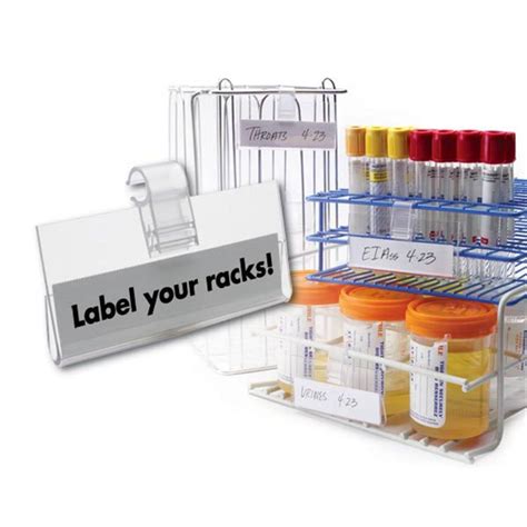 Marketlab Wire Rack Labeling System Tube Rack Labeling System 1 Set