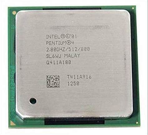 Procesador Intel Pentium 4 2 8ghz Sl6wj Procesadores